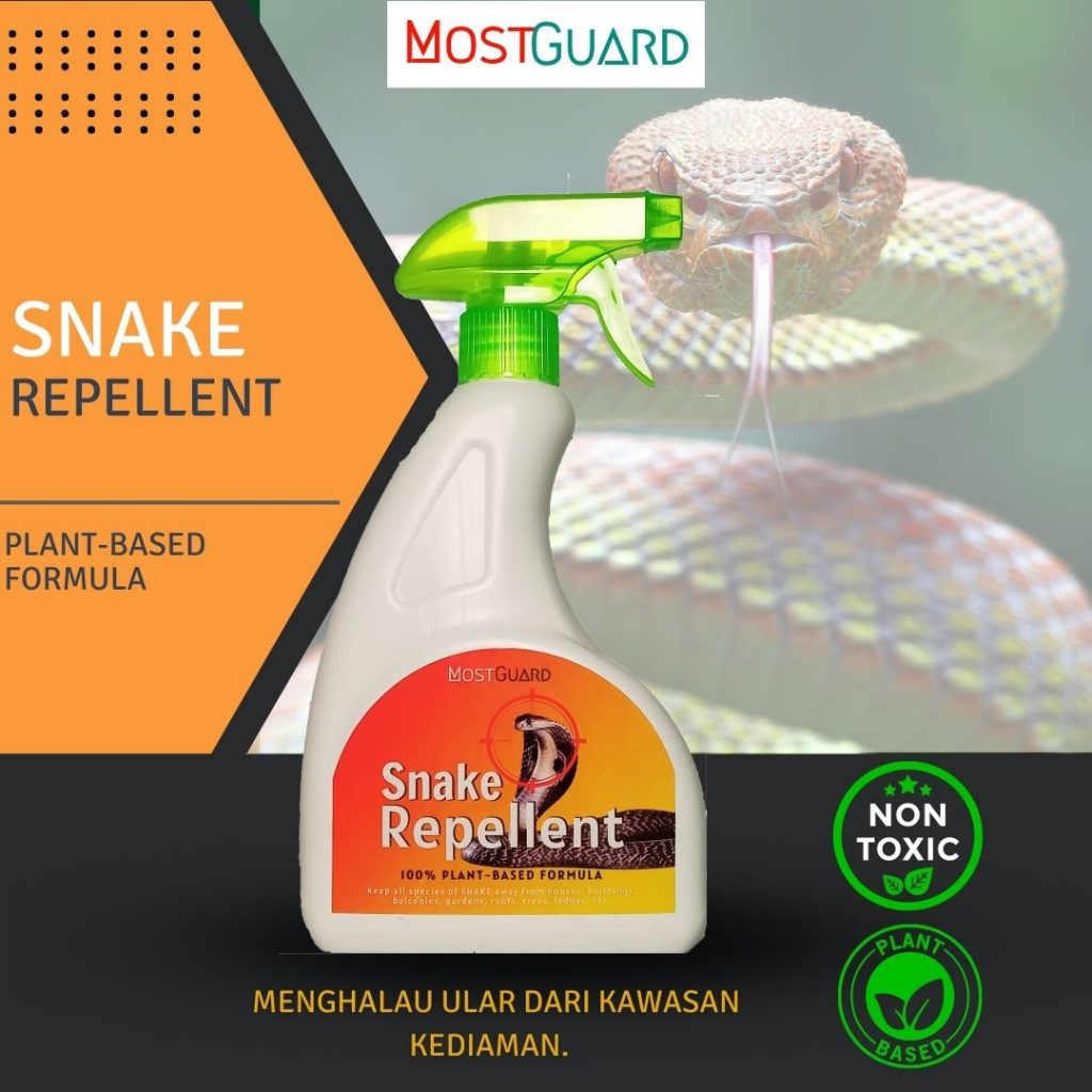 MostGuard – SNAKE REPELLENT SEMBURAN PENGHALAU ULAR 600ml. Plant-Based ...